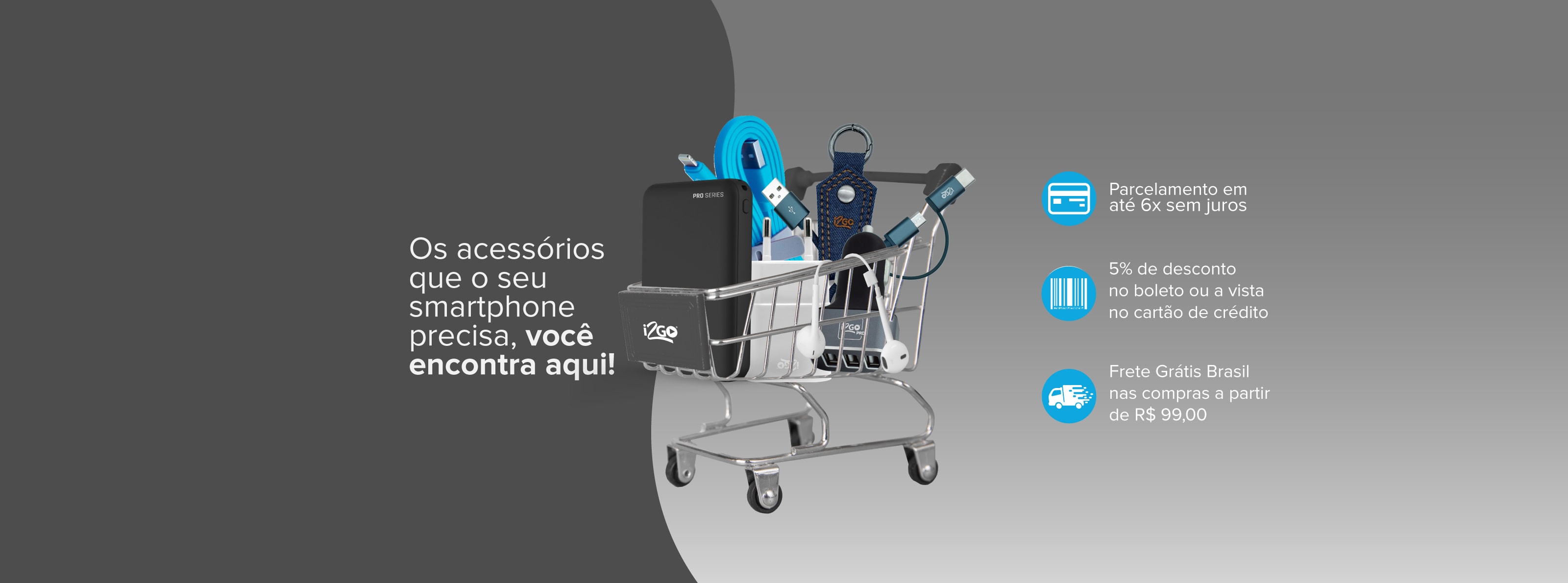 i2GO | Loja Online - A marca nº1 de Acessórios para Celular!