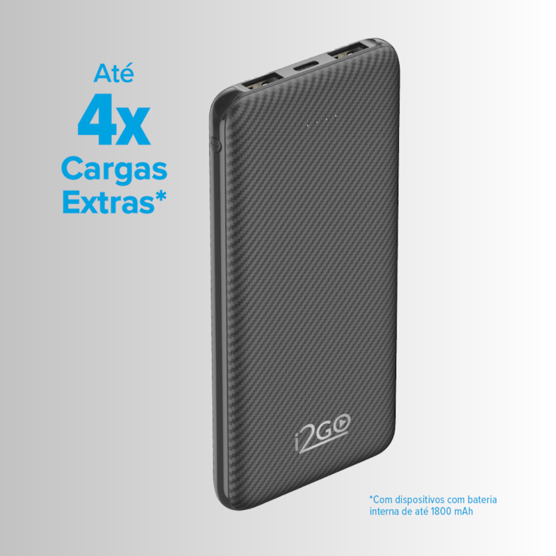 Power Bank, Melhor Power Bank, Carregador Portátil | I2GO